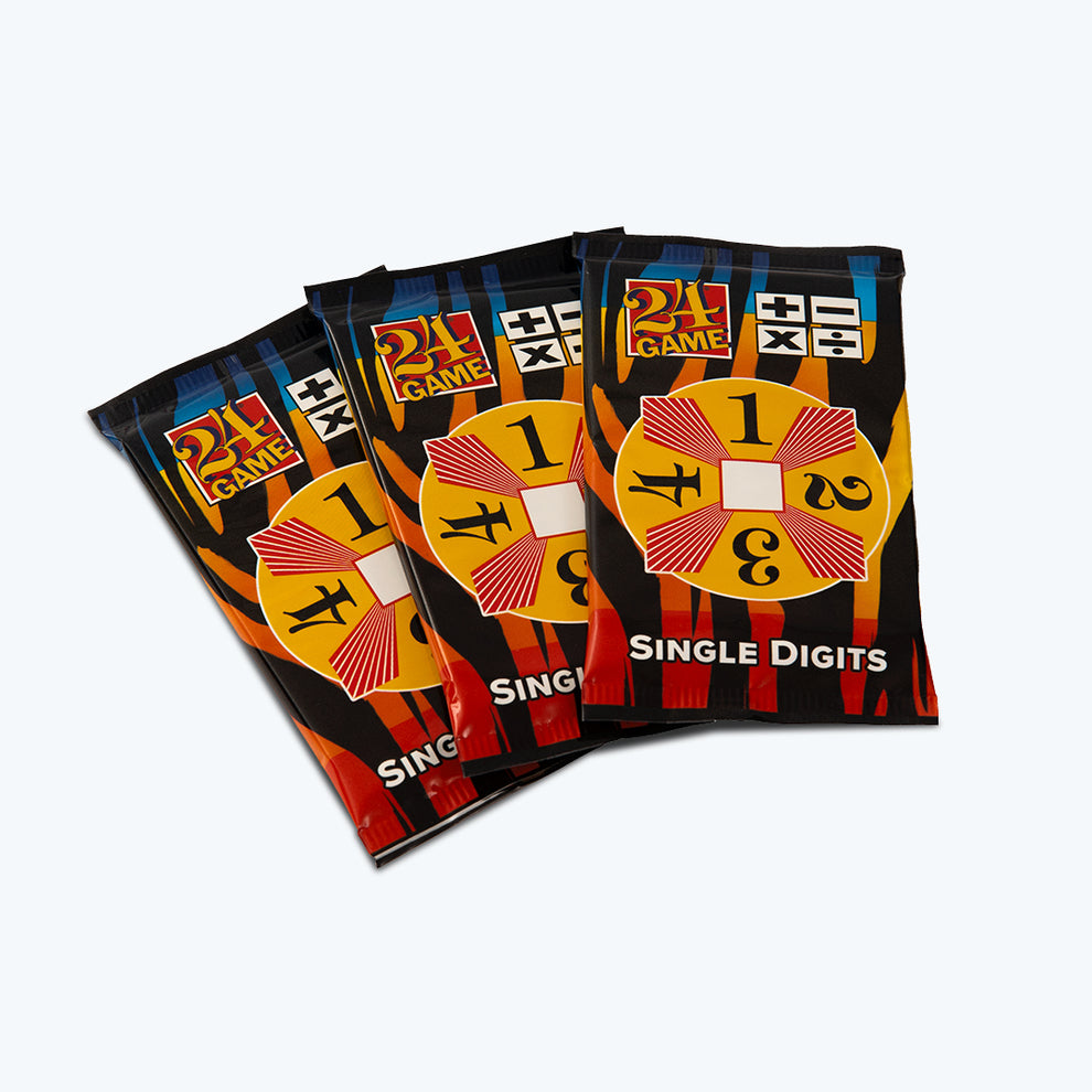 24® Game Single Digits Mini Card Packs – 24 Game Shop